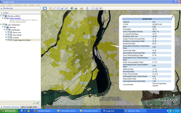 Google Earth Maps – Canadian Suburbs